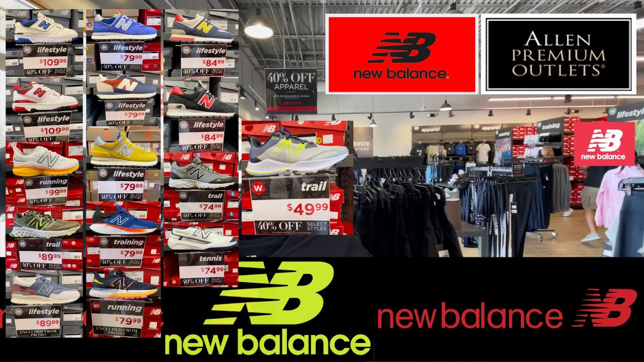 New Balance Outlet at Allen Premium Outlets Dallas Texas USA - YouTube