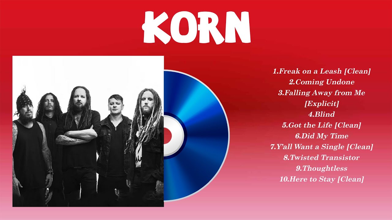 Korn Greatest Hits Full Album ~ Top Songs of the Korn - YouTube
