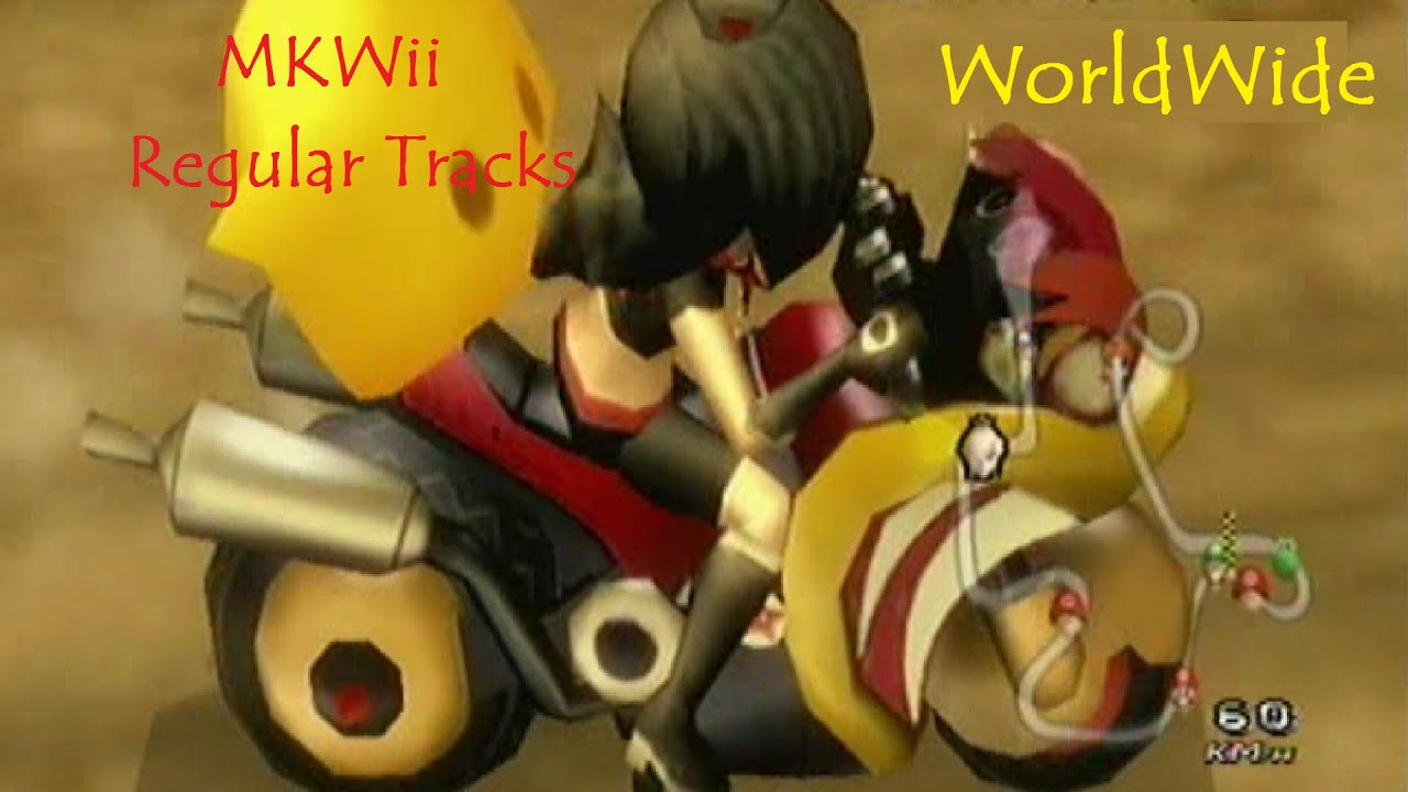 MKWii WorldWide ☆ Regular Tracks ☆ June 2015 ♆ - YouTube