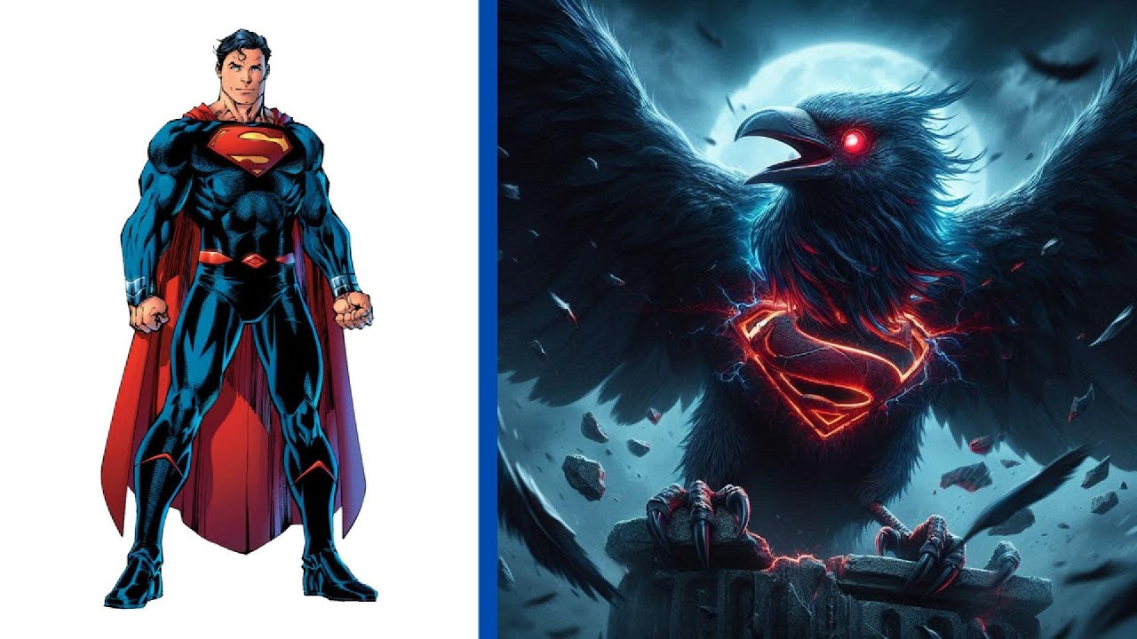 SUPERHERO But SUPER RAVEN 🔥🔥 MARVEL & DC Characters 2025 💥 - YouTube