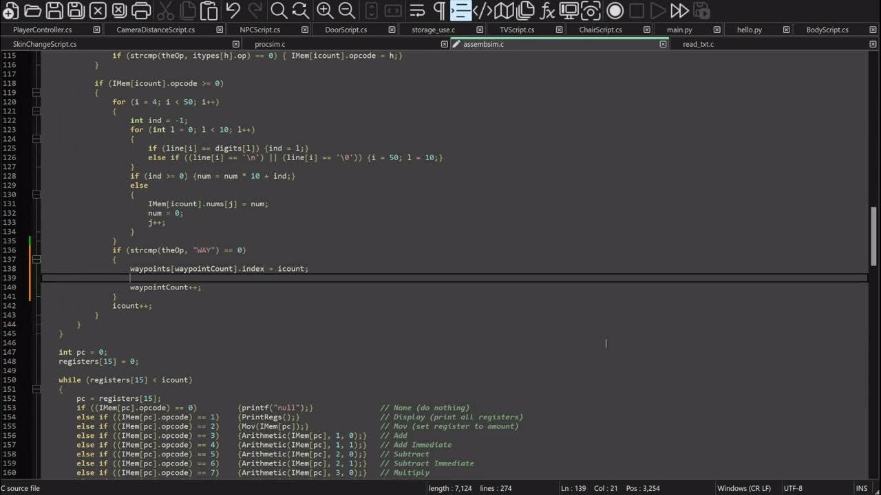 Assembly Code Simulator - C Programming Part 5 - Conditional Branching - YouTube