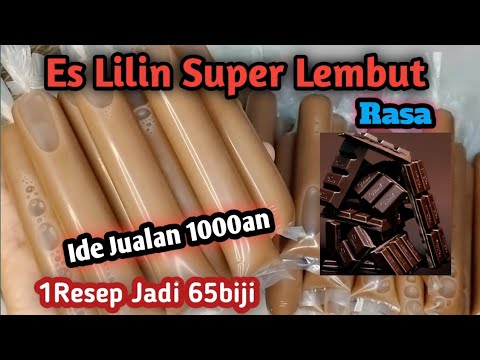 IDe Jualan Rumahan||Es lilin coklat || Es Mambo ||Resep es mambo - YouTube