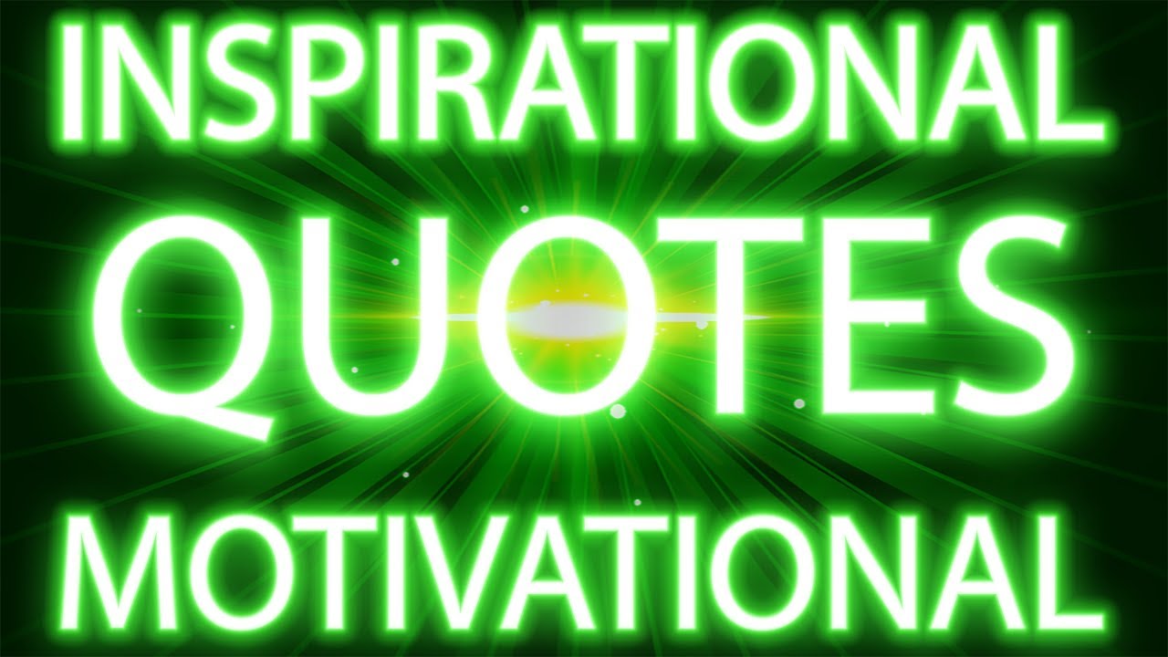 Inspirational Quotes Video 1 | Motivational Quotes Audiobook - YouTube