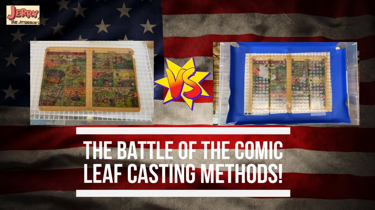 The Battle of the Comic Leaf Casting Methods! Table Top versus Suction ...