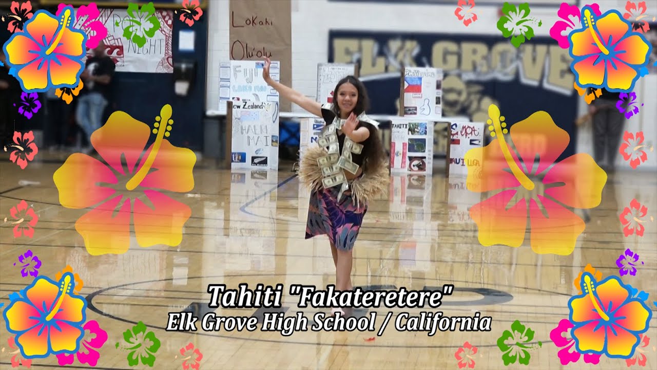 TAHITIAN DANCE / Song "Fakateretere" / Polynesian Family Night 2023 ...