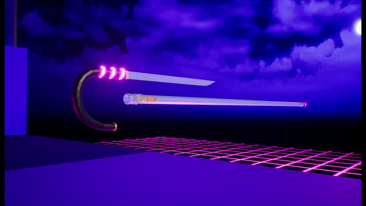 GAM 495: Artifact 1 Refinement - Crook Cane-Dagger - YouTube