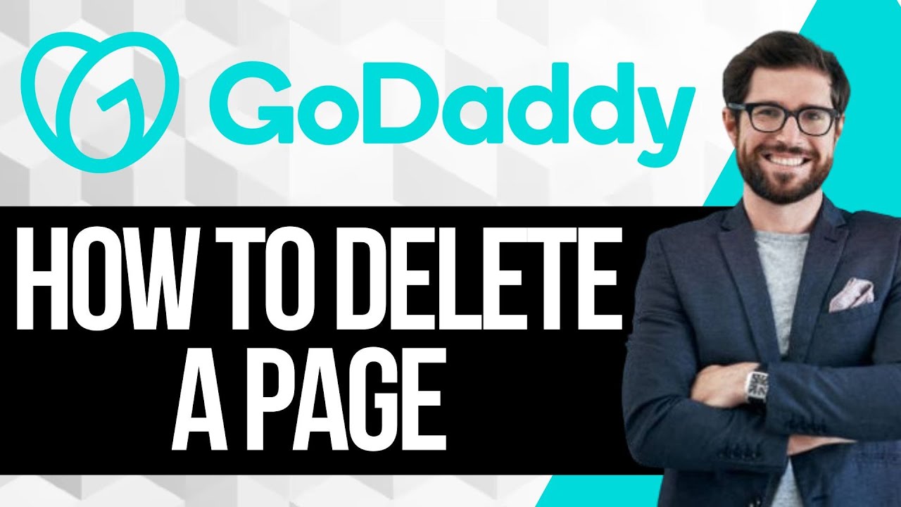 How To Delete a Page in GoDaddy Website Builder - YouTube