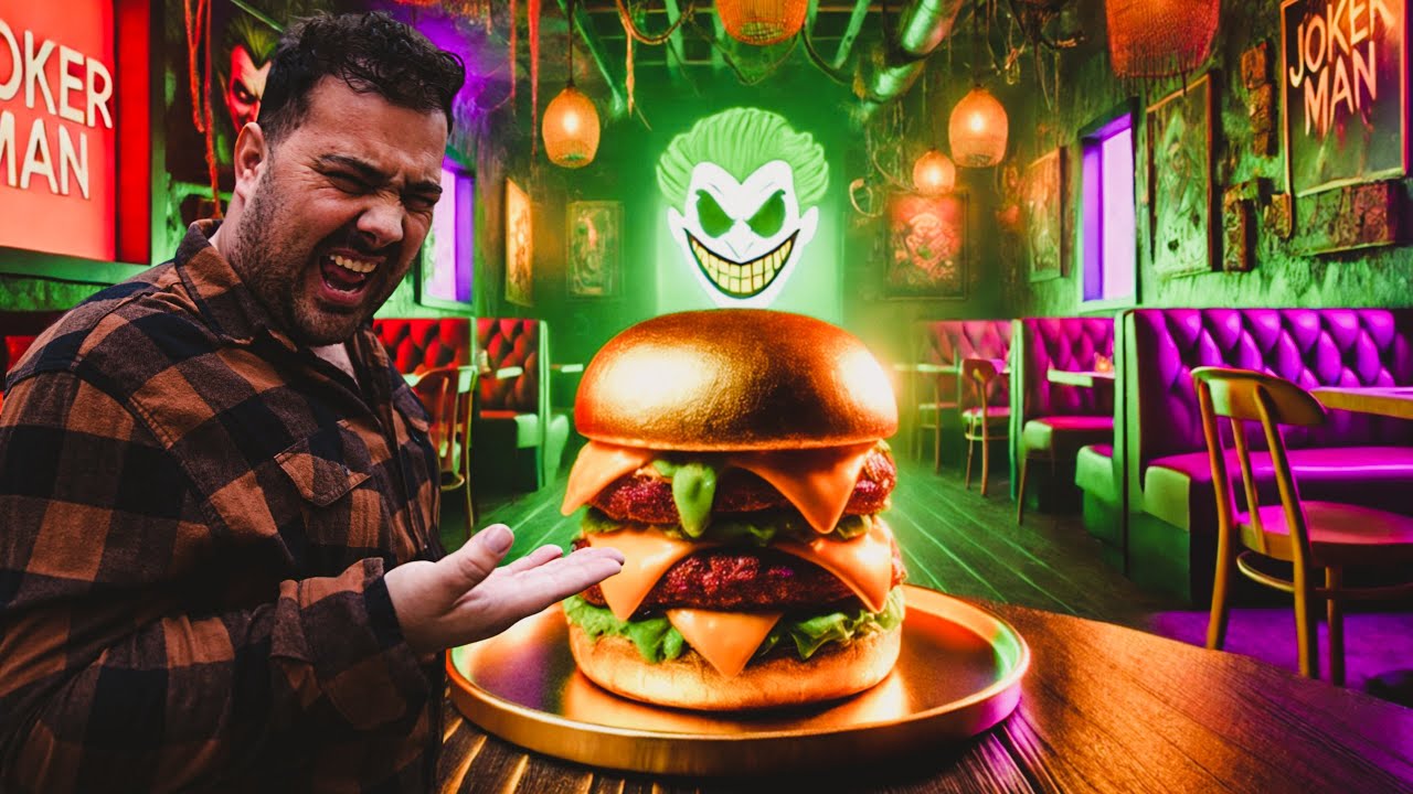 Φάγαμε Burger στο JOKERMAN ! - YouTube