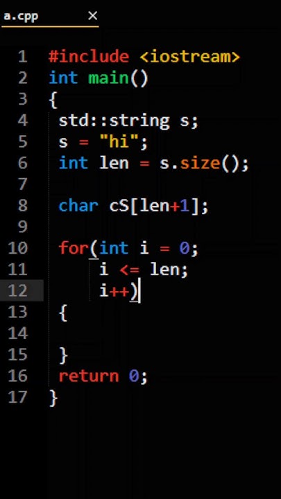 How To Convert String To Char Array In C++ - YouTube