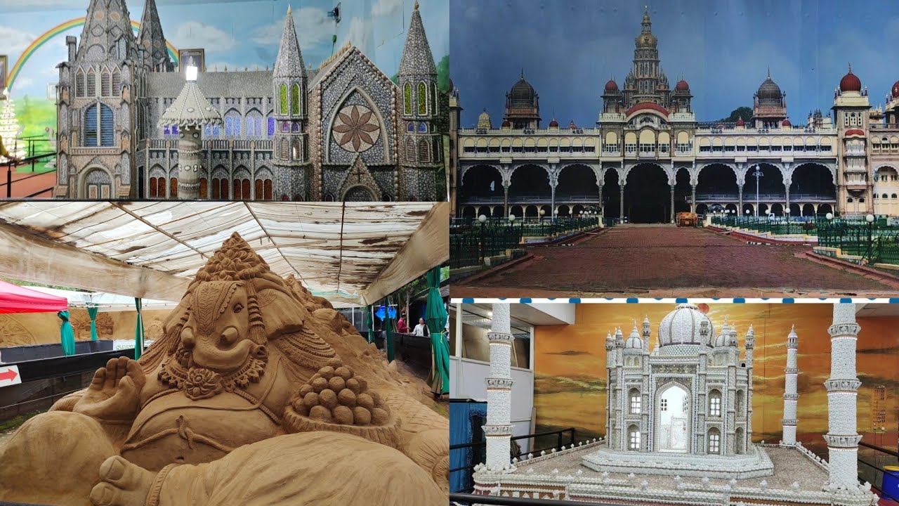 Mysore trip day1 || part1 || Exploring sand museum and shell museum ...