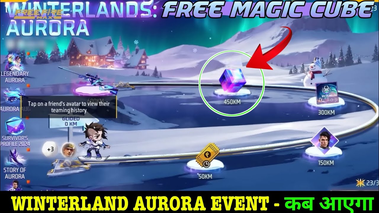 FreeFire Winterlands Aurora Event Kab Aayega | Winterland Event All ...