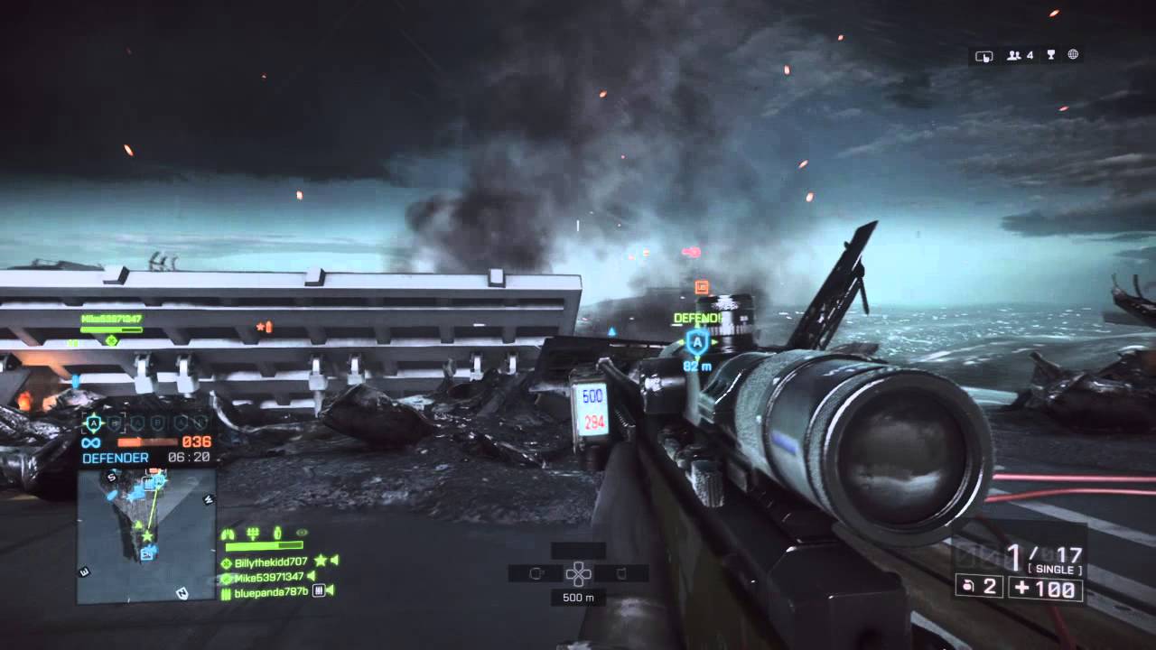 Bf4 sniper headshot - YouTube