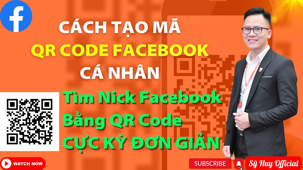 (Mẹo Facebook) - Cách Tạo Mã QR Code Facebook Cá Nhân - Quét Mã QR Code ...