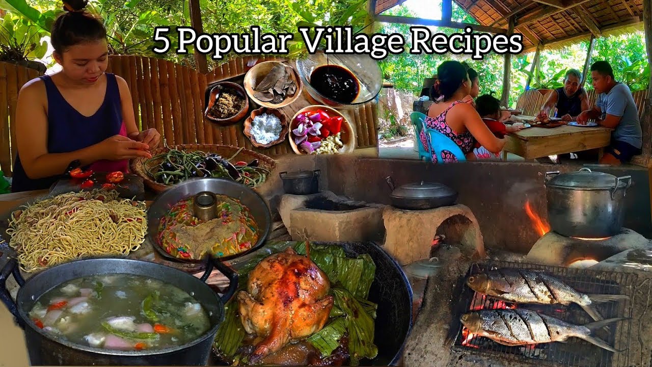 5 Popular Recipes In Our Village | Lechon Manok Sa Kawali, Grilled ...