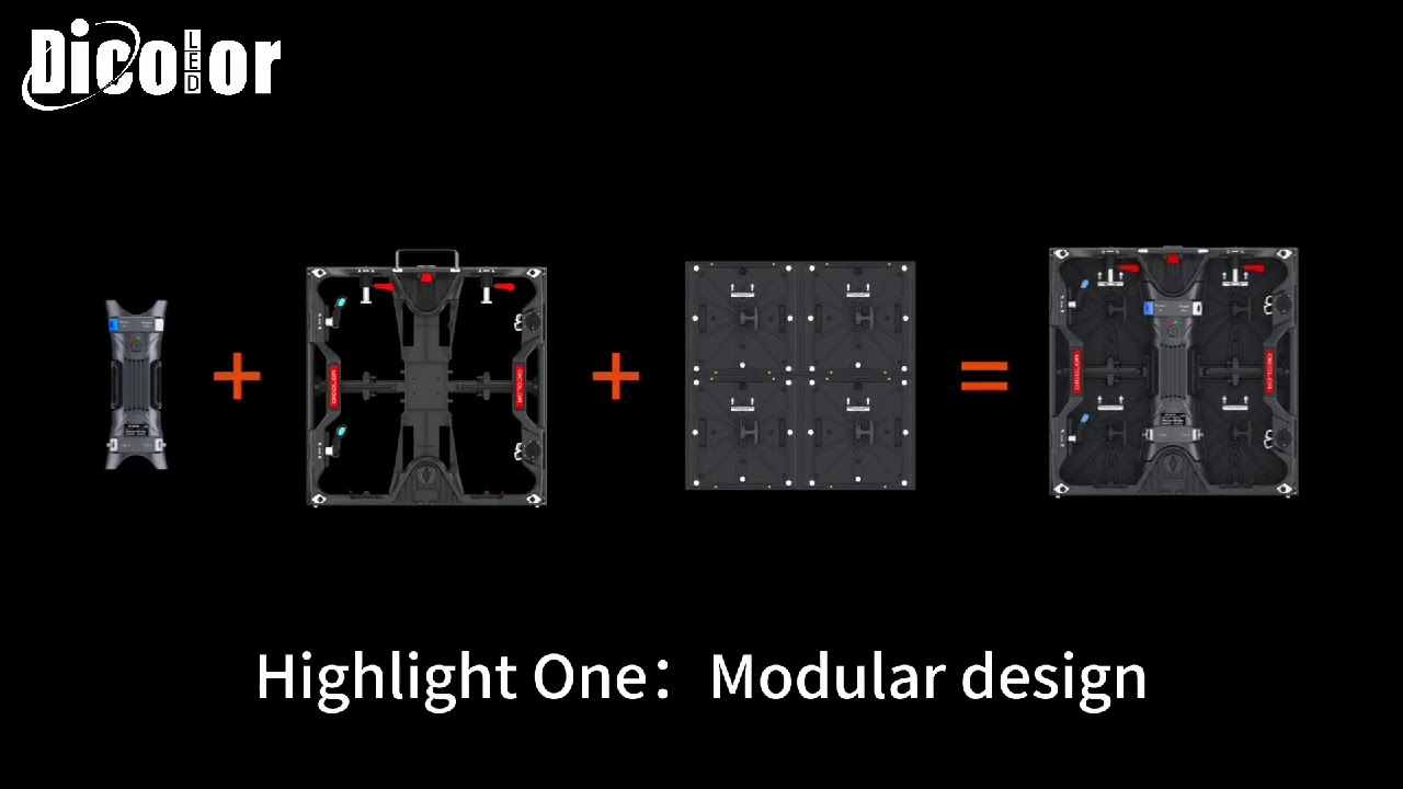 Dicolor AF Series - Indoor Rental LED Screen - Main Highlights - YouTube