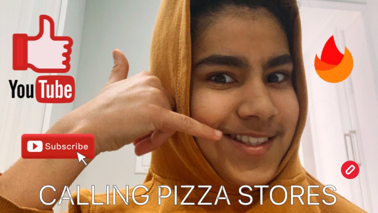 PRANK CALLING PIZZA STORES IN BRAMPTION - YouTube