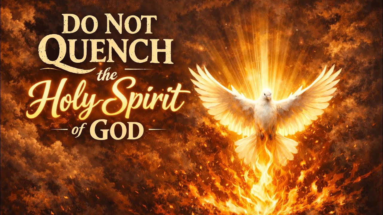 (Reupload from 6 years ago) DO NOT QUENCH THE HOLY SPIRIT! You will ...