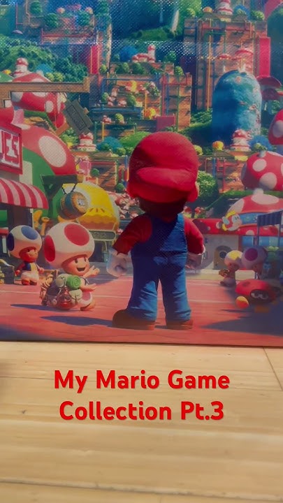 My Mario Game Collection Pt.3 GameCube Wii and Wii U - YouTube