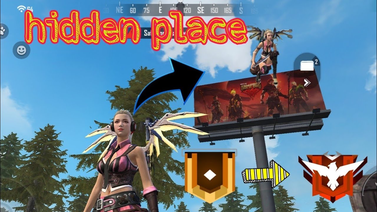 😲😮Banner Hidden Place For Rank Push - YouTube
