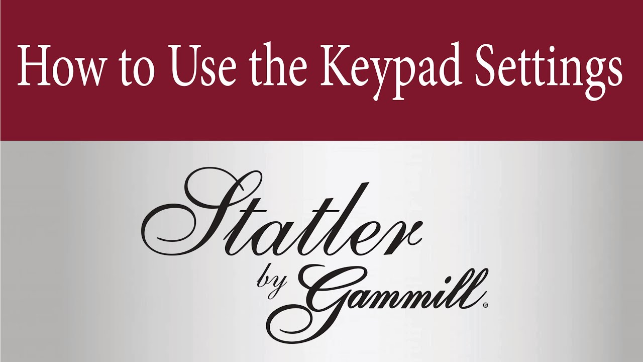 How To Use The Keypad Settings YouTube how-to-use-the-keypad-settings-youtube