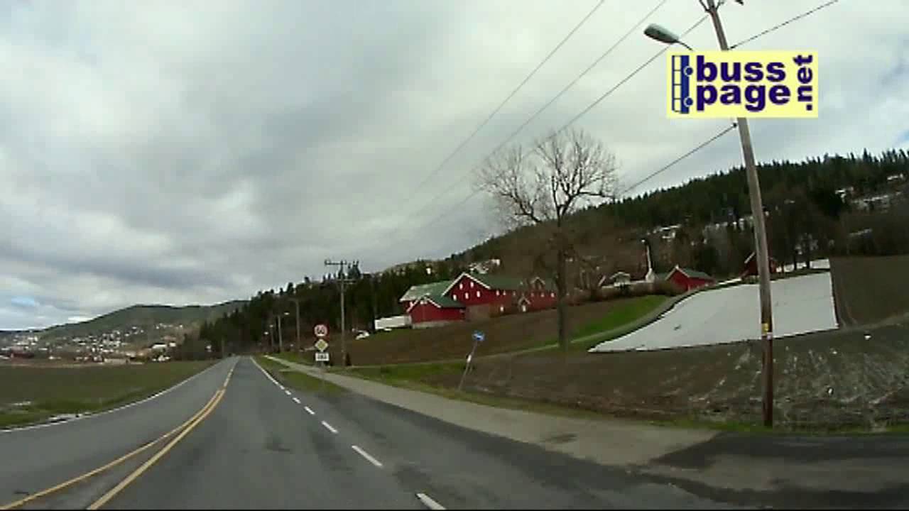 Buss for tog: Drammen - Asker - YouTube