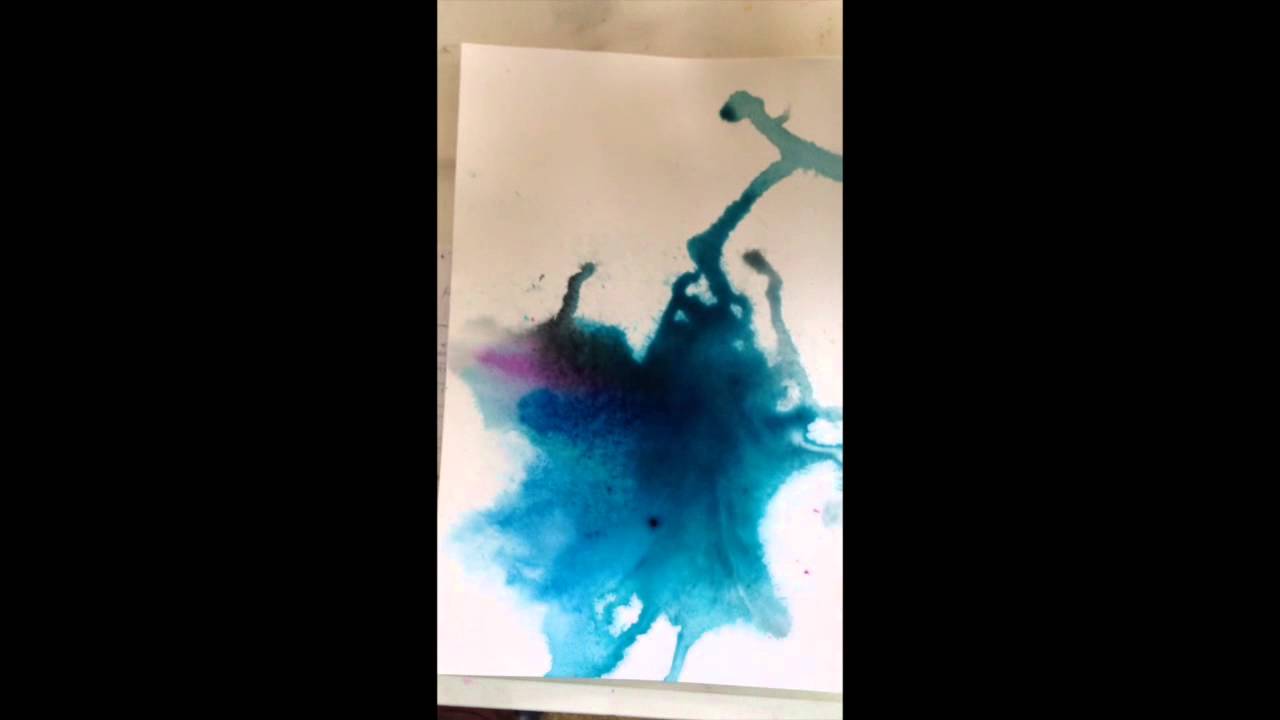 Ink mixed media - YouTube