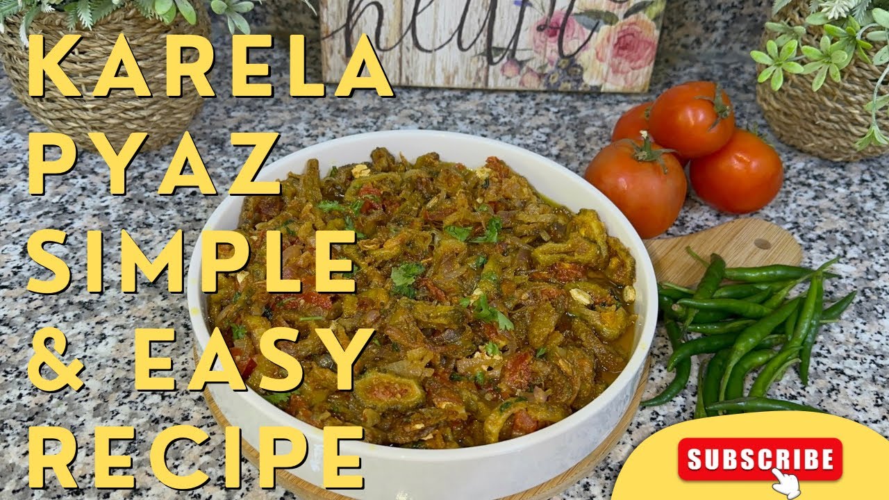 Karele Ki Best Recipe| Karela Pyaz Ki Sabzi| Crispy Karele Fry Recipe ...