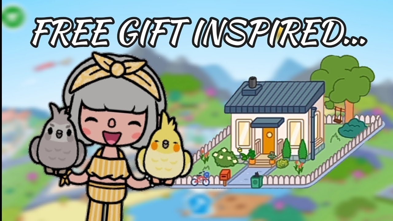Free Gift Inspired 😀💝 🐦 Toca Boca House Idea 🏡 TOCA LIFE WORLD 🌎 Cotton ...