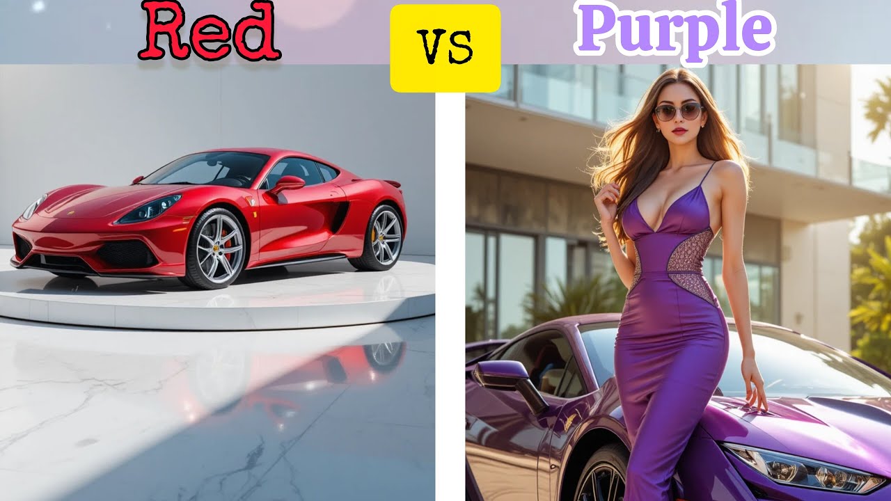 Red vs Purple | The Ultimate Luxury Color Showdown‎🔥 - YouTube