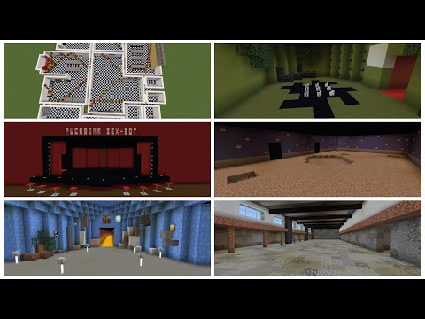 All My FNAF Fangames In Minecraft