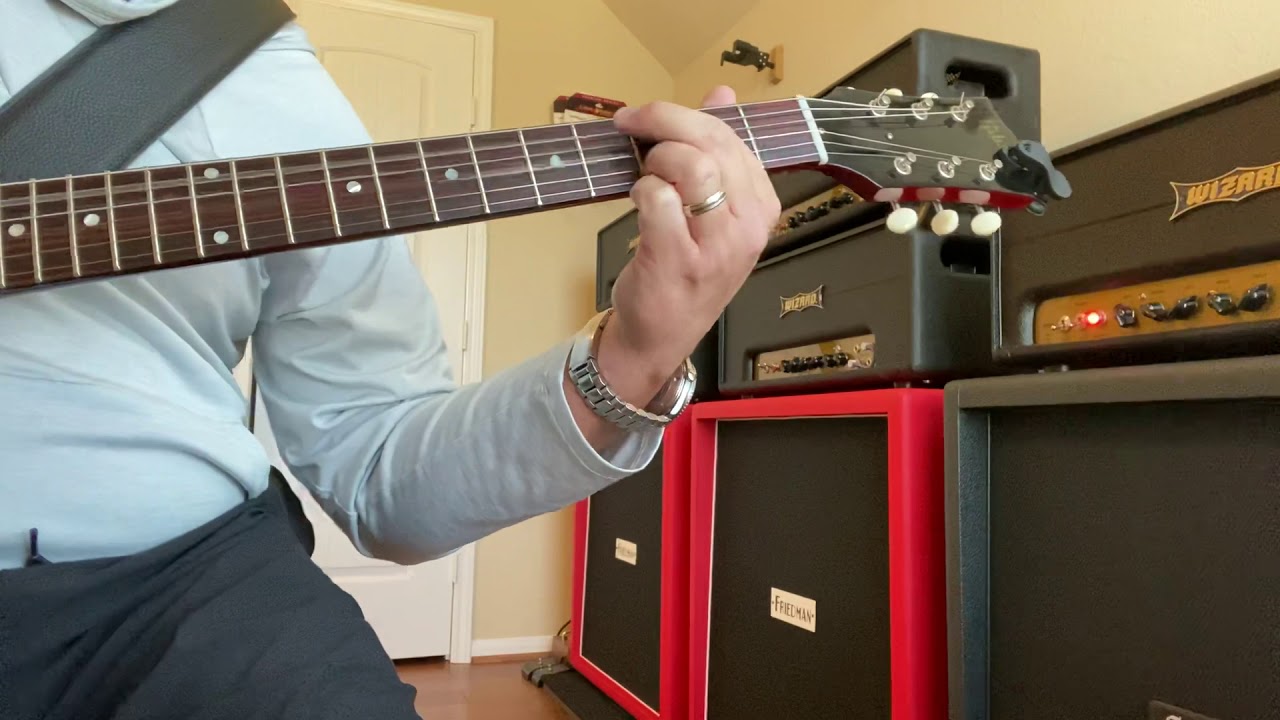 Wizard Amplification MTL/MCII Hybrid Gibson CS 1963 SG Metal Chugga ...