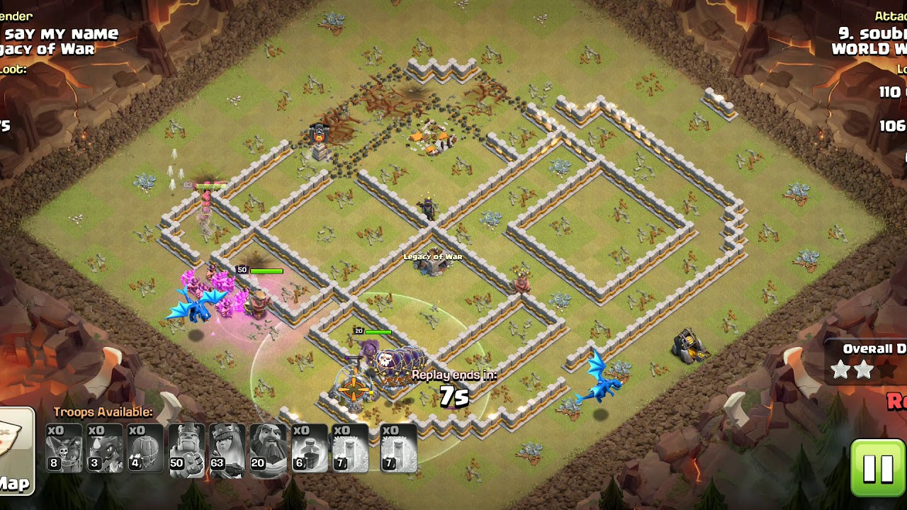 DAY 3 PART 3 || WORLD WAR VS LEGACY OF WAR || CLAN WAR LEAGUES JULY ...
