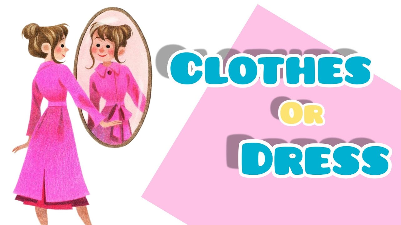 Clothes in english | with picture & pronunciation - YouTube