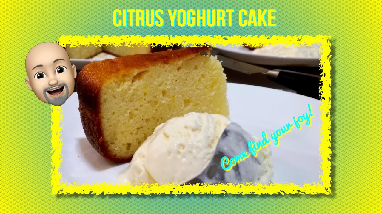 ZIPPY EEZY Citrus Yoghurt Cake - YouTube