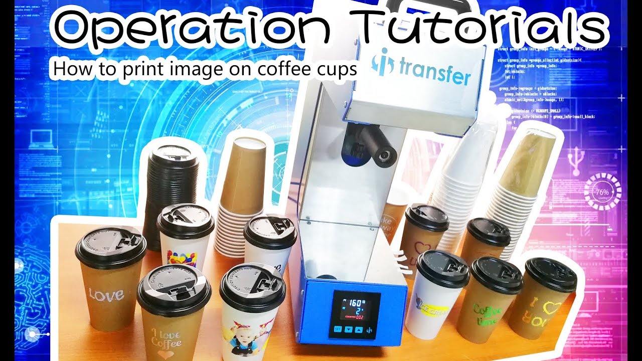 i-Transfer® Non-coating normal paper cup white toner laser transfer ...