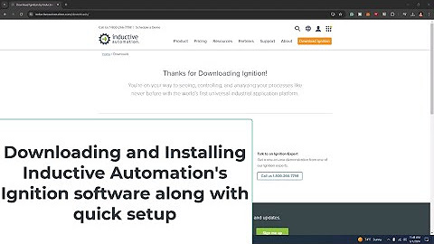 Inductive Automation Ignition HMI Software 2024 - YouTube