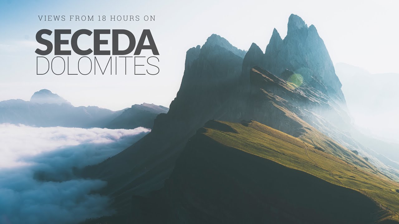 SECEDA Dolomites Cinematic 4k [Timelapse and Drone] - YouTube