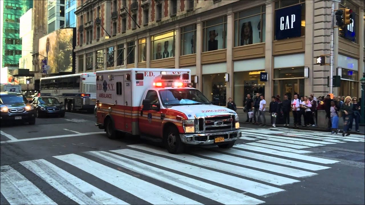 COMPILATION OF EMS AMBULANCES RESPONDING IN VARIOUS NEIGHBORHOODS OF ...