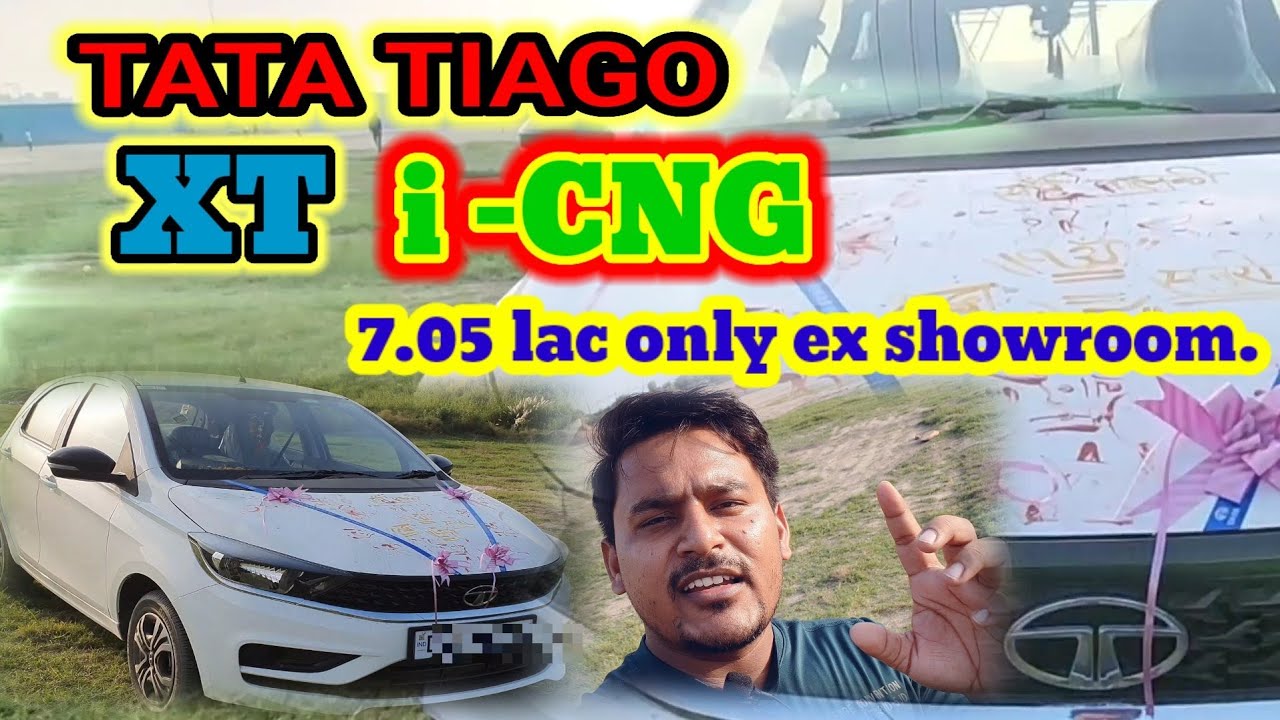 Tata Tiago CNG XT 2022 Review | Interior Exterior Feature Mileage Price ...