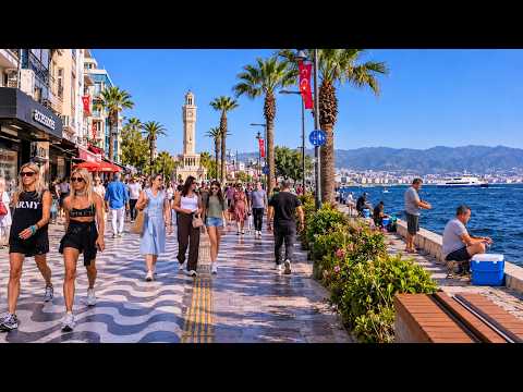 IZMIR WAKES UP 🇹🇷 | ALSANCAK KORDON MORNING WALK | 4K WALKING TOUR