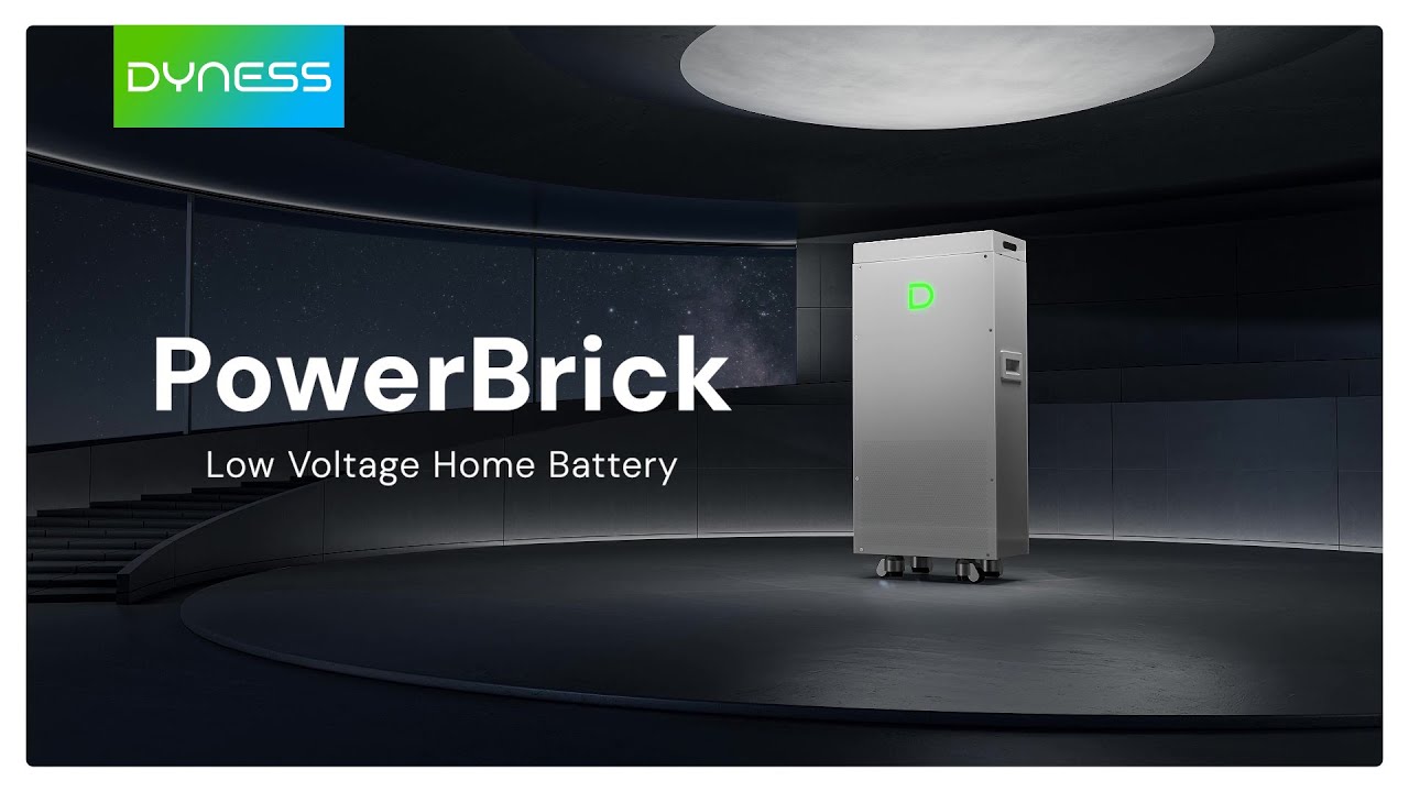 Dyness PowerBrick Low Voltage Energy Storage Home Battery - YouTube