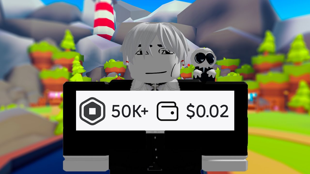 How I Gave Away 50,000 Robux! - YouTube