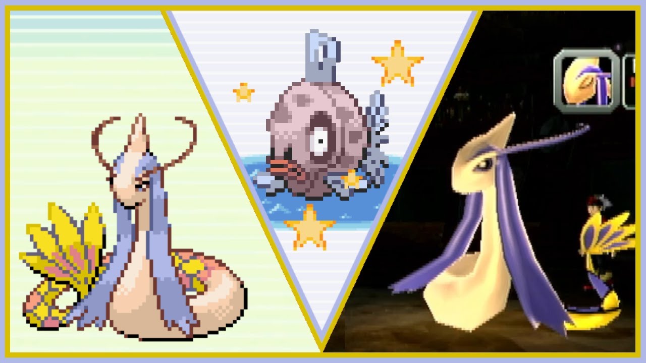 [LIVE] Shiny Feebas in Sapphire after 1,780 FE's + Milotic Evolution ...