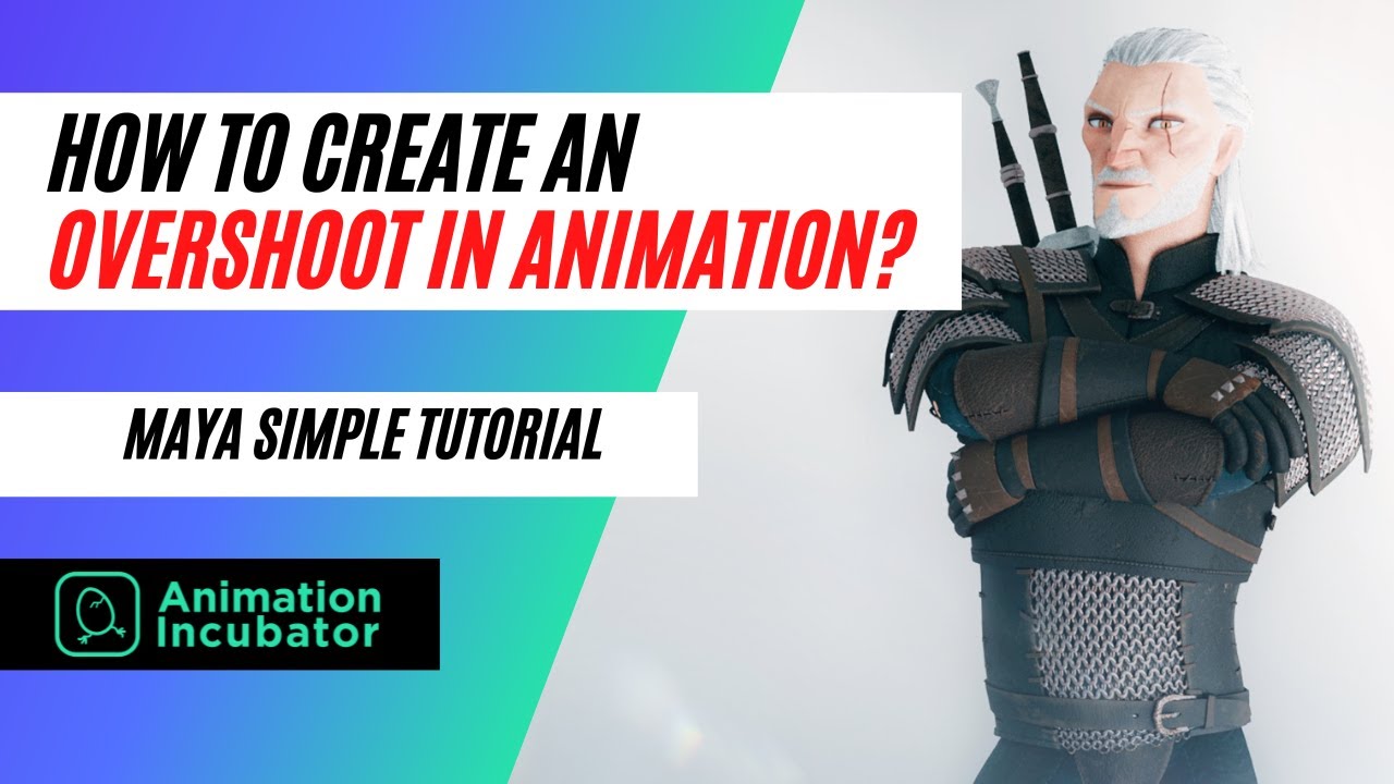 Creating overshoot in your 3D animation | Maya simple tutorial - YouTube