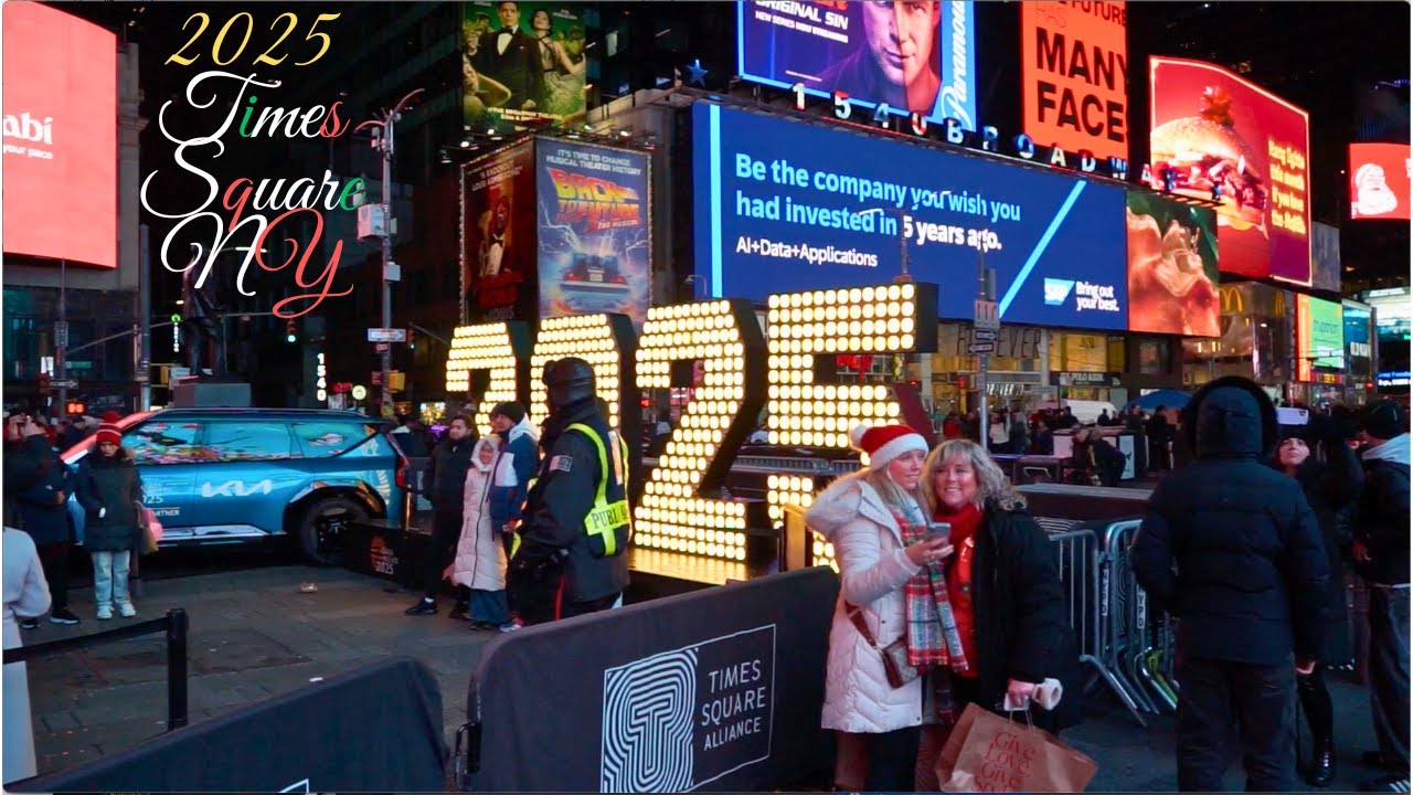 2025 Times Square NY 2024 - YouTube