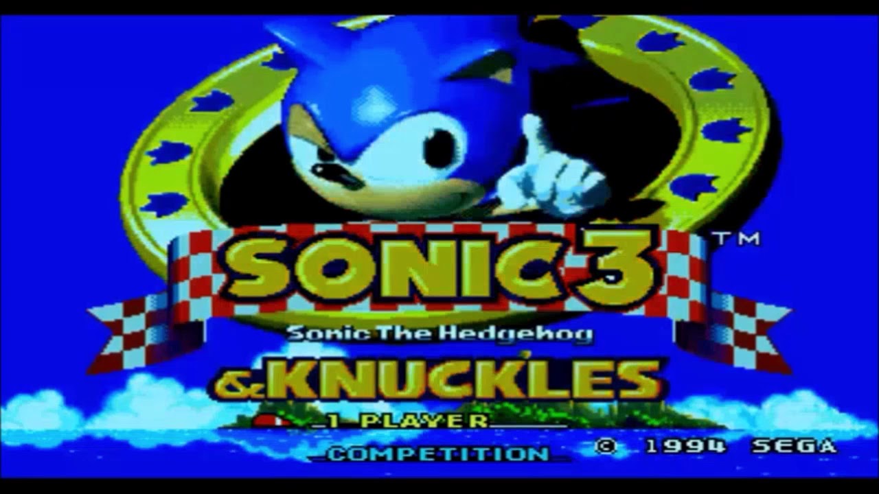 Sonic 3 & Knuckles Opening Intro For Over 10 Minutes - YouTube