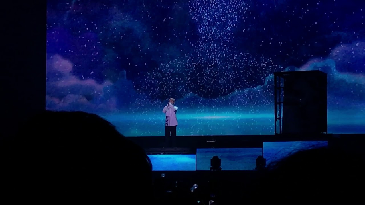 BTS in Chicago RM Solo Stage - Reflection - YouTube