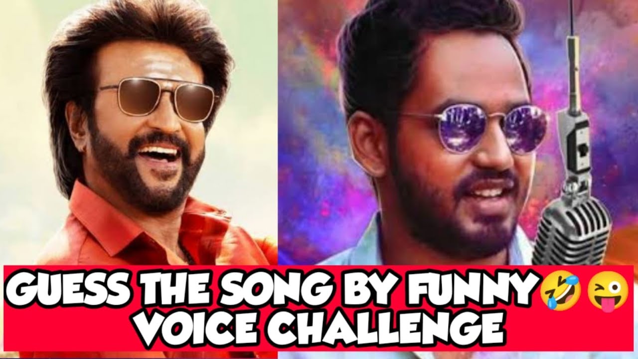 GUESS THE TAMIL SONGS BY FUNNY VOICE CHALLENGE - YouTube