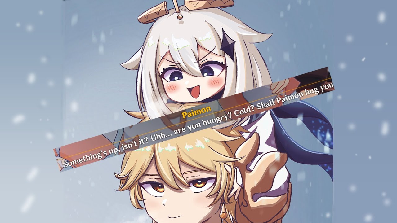 Paimon: I'm going to HUG you, Traveler! - YouTube