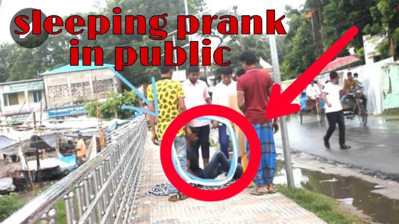 Sleeping Prank With Random People|| Crazy reaction ||Best prank video ...